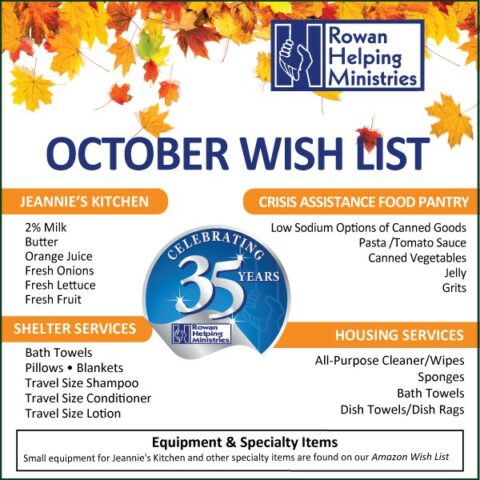 Donate | Rowan Helping Ministries