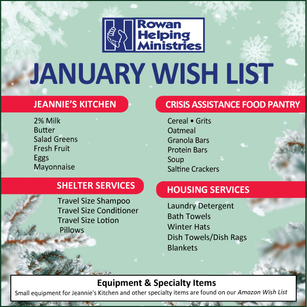 Donate | Rowan Helping Ministries