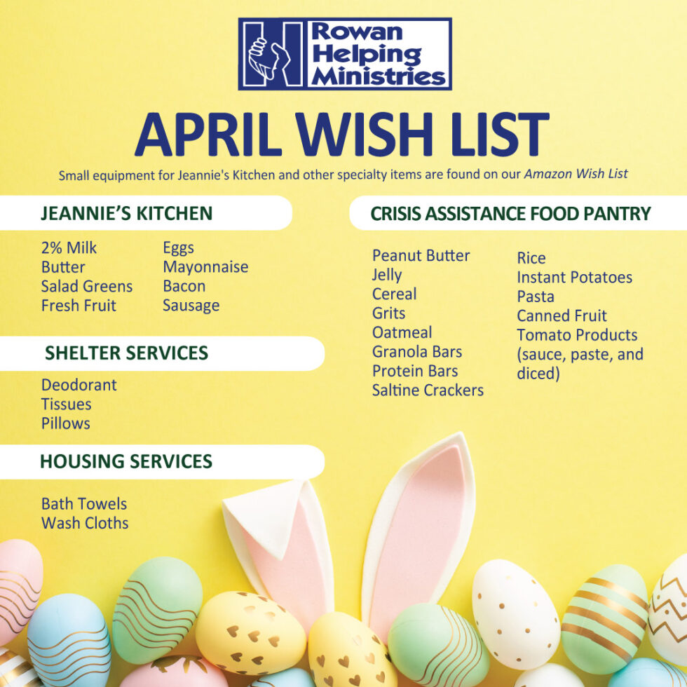 Donate | Rowan Helping Ministries
