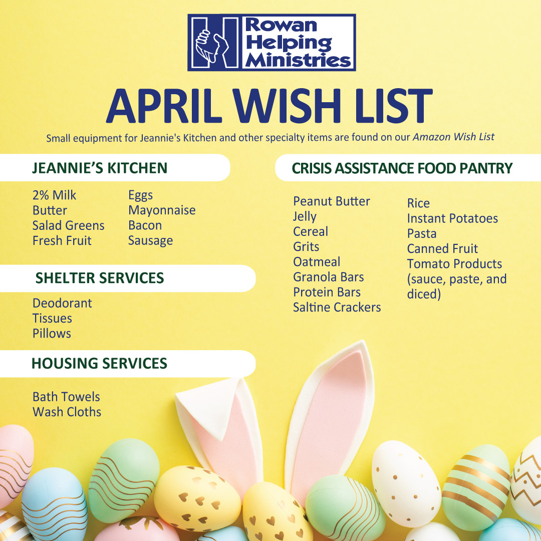 Donate | Rowan Helping Ministries