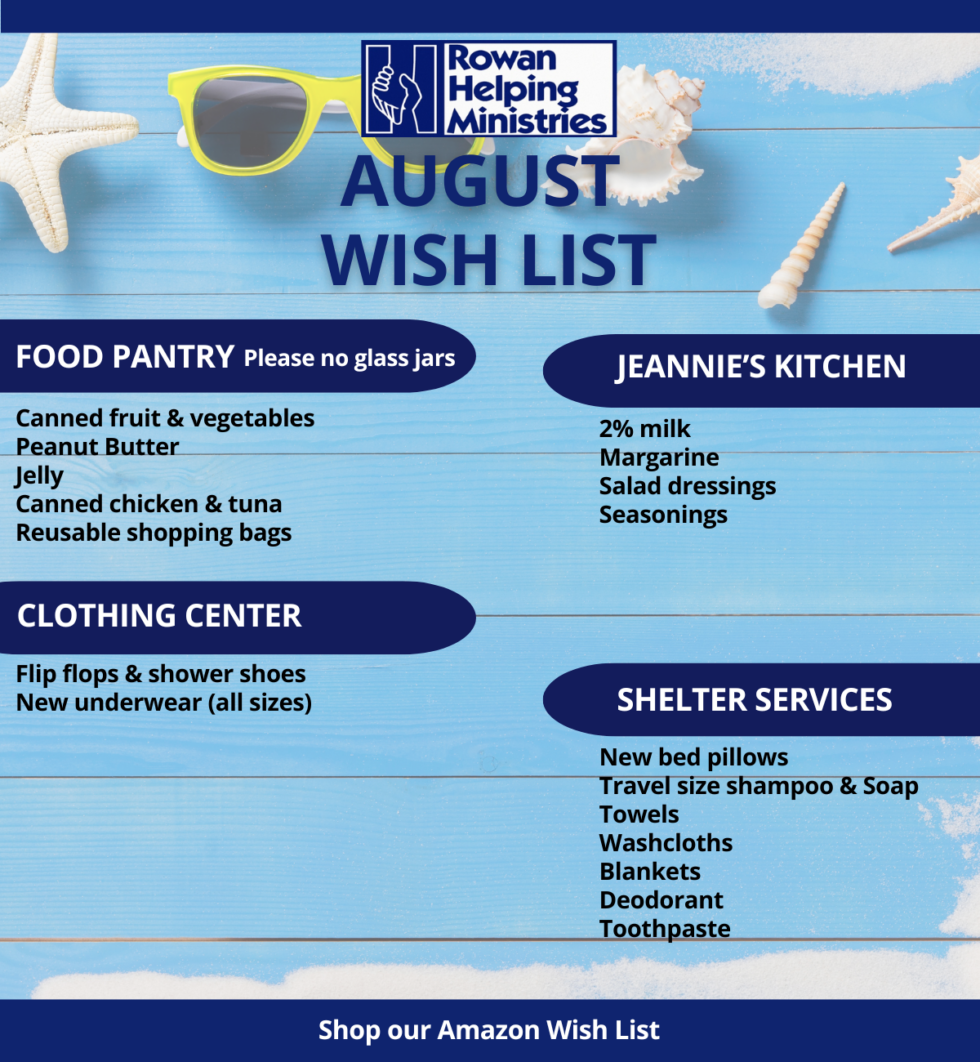 Donate | Rowan Helping Ministries