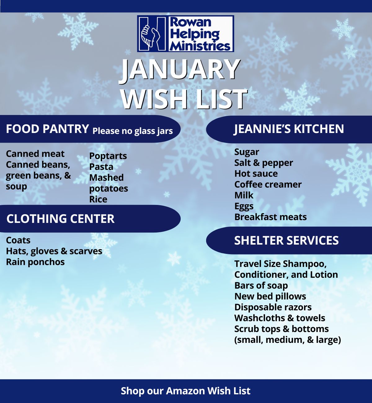 Donate | Rowan Helping Ministries